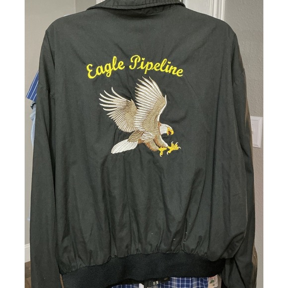 Hilton | Jackets & Coats | Vintage Hilton Eagle Pipeline Embroidered ...
